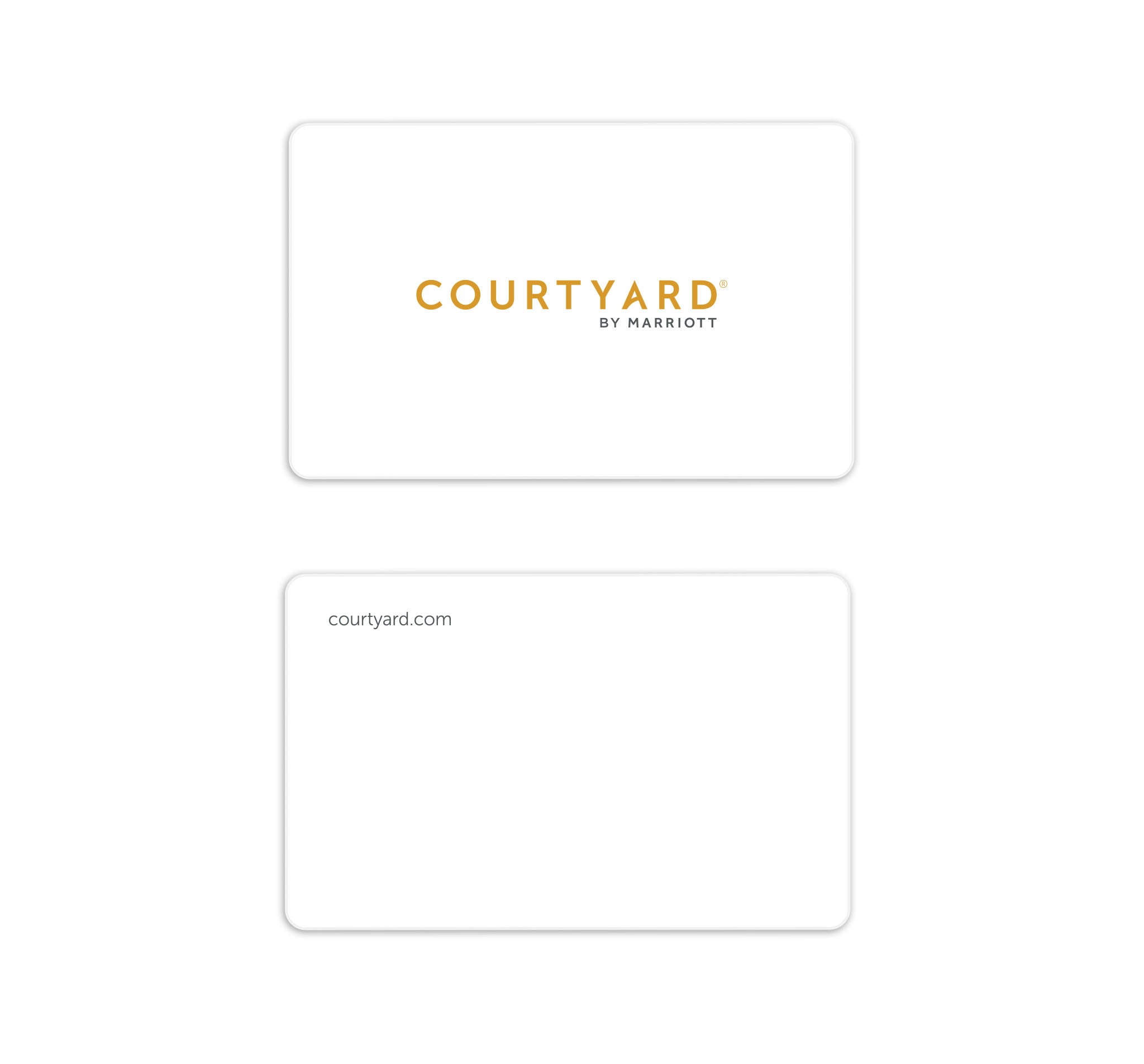 Courtyard by Marriott White MF1K RFID Key Cards (500 keys per box / $1