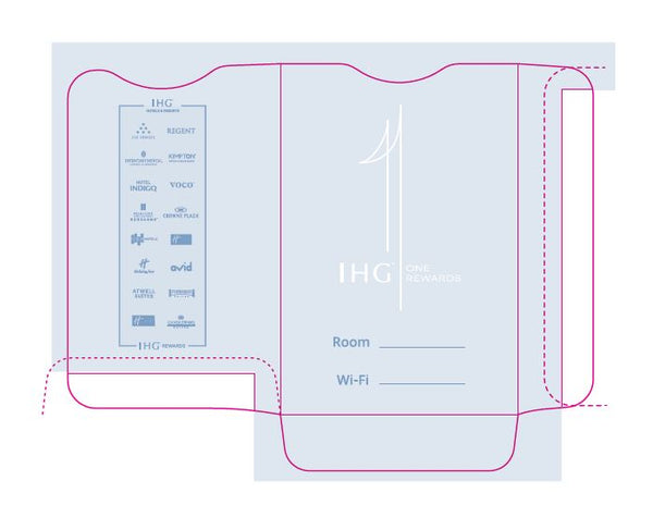 IHG Rewards Key Sleeves (Light) - Box of 1000