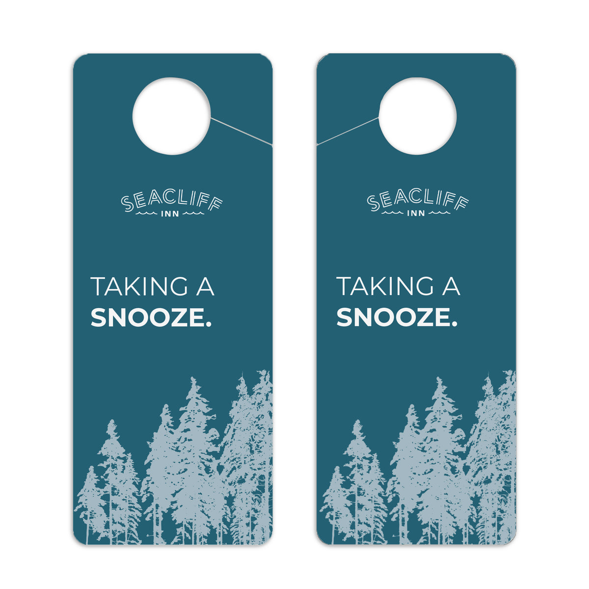 Seacliff Inn Custom DND Signs