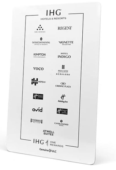 IHG Hotels— Key Cards & Key Sleeves